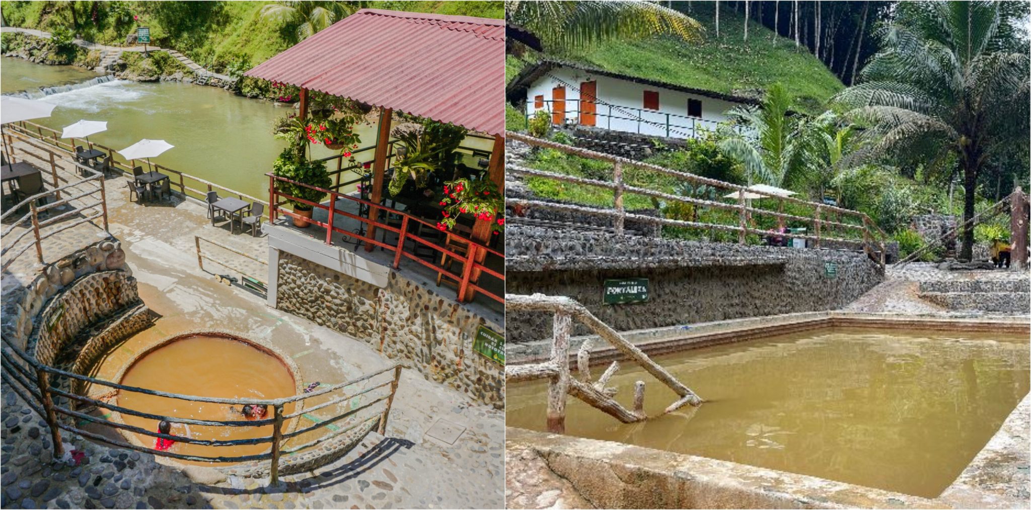 ¿Ya los conoce? Así son los termales del Espíritu Santo en Antioquia ...